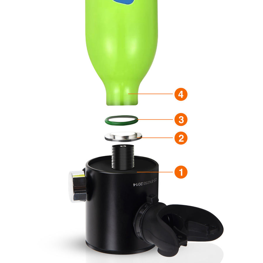 GOYOJO Mini Scuba Tank 0.5L | Portable and Reliable - GOYOJO Outdoors