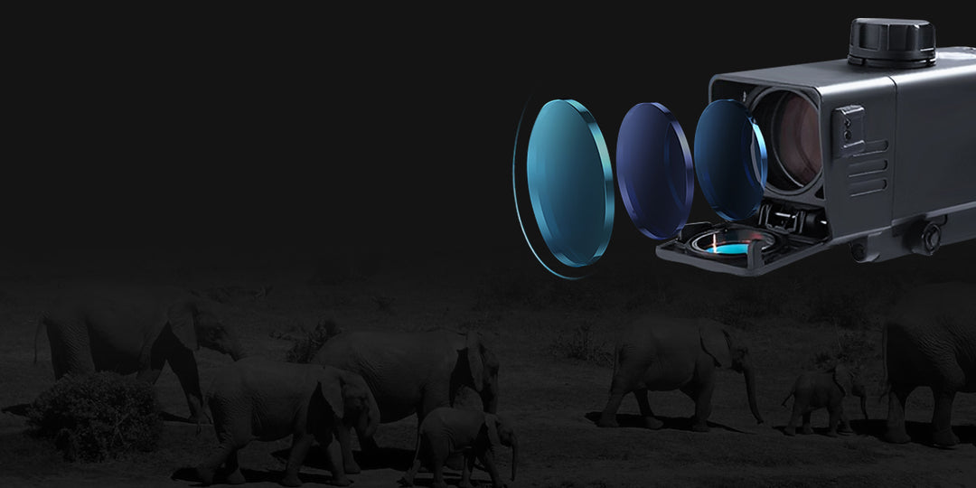 GOYOJO MS32 Night Vision Rifle Scope | Affordable 1280x720p Clarity ...