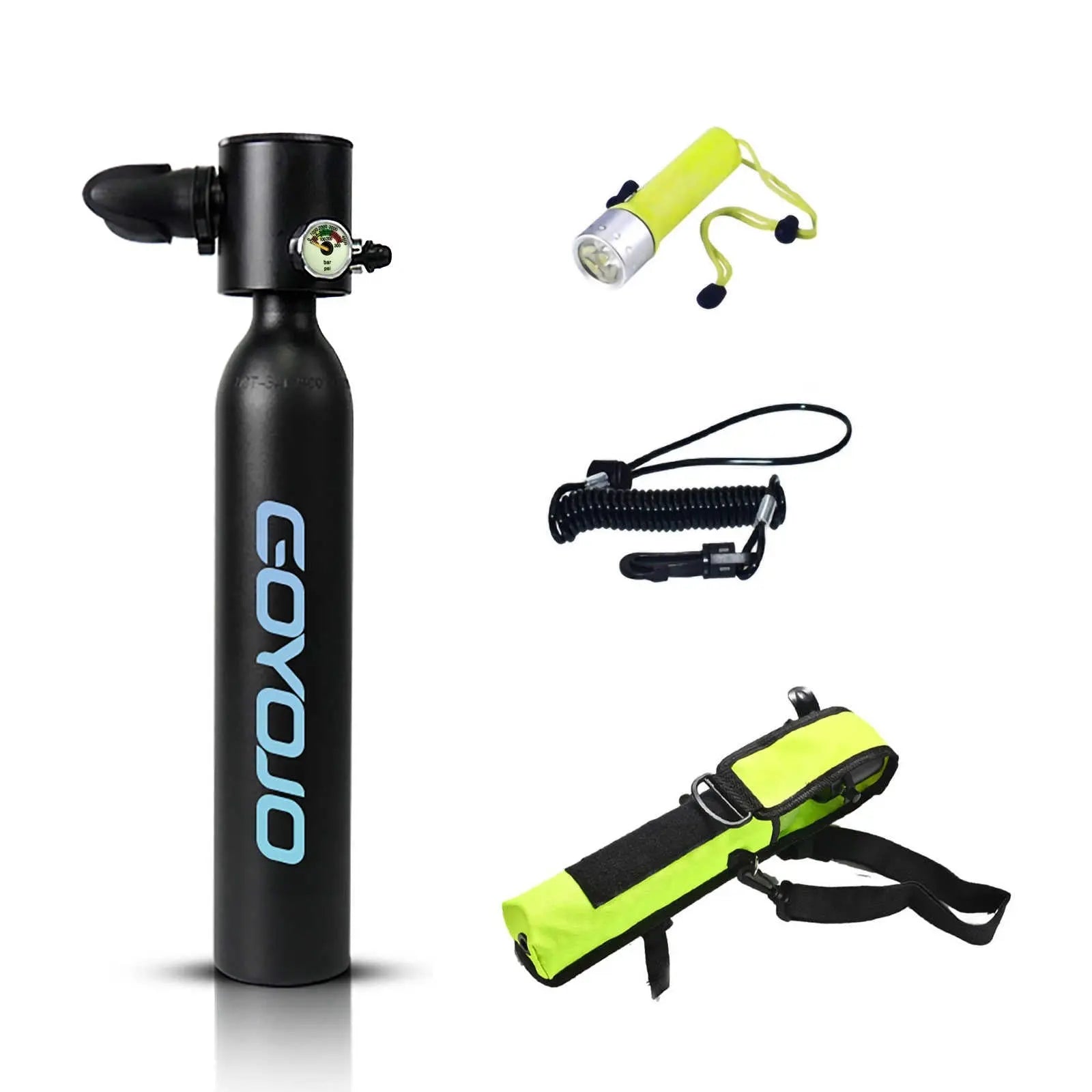 GOYOJO Mini Scuba Tank 0.5L | Portable and Reliable - GOYOJO Outdoors